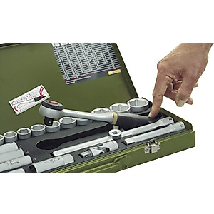 Proxxon (23080) 36 Piece Socket Set with 1/4 inch Square Drive