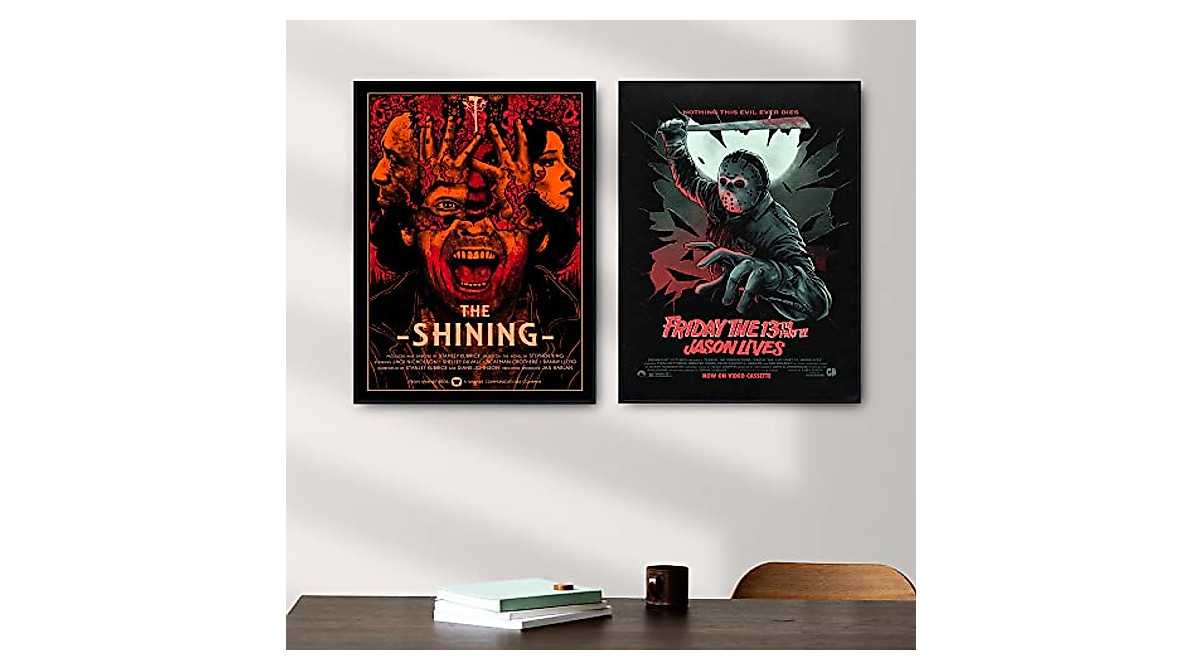 Creepy Vintage Horror Movie Posters | 9 Classic Film Prints