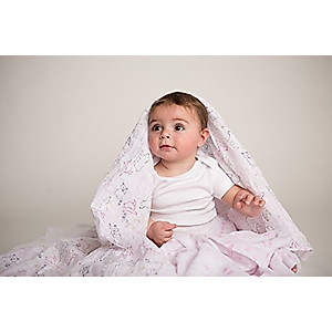 Hudson Baby Unisex Baby Cotton Muslin Swaddle Blankets, Foxes, 3-Pack