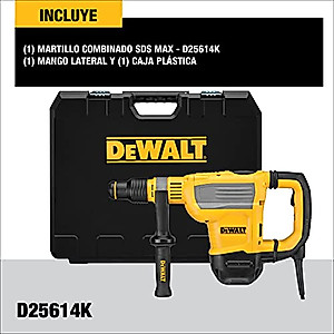 DEWALT Rotary Hammer/Drill Combination, 1-3/4-Inch, SDS MAX (D25614K)