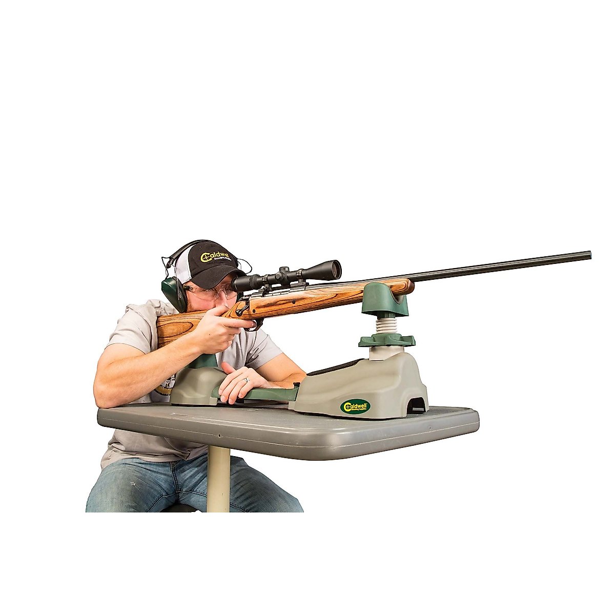 Caldwell Steady Rest NXT Adjustable Ambidextrous Rest for Range, Shot Stabilization, Sight In and Target Shooting