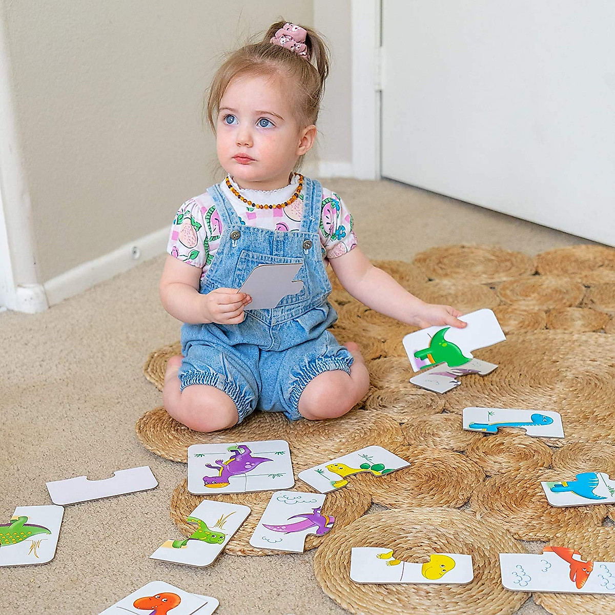 The Learning Journey: My First Match It - Dinosaurs - 2 Year Old Toys, Puzzles for Toddlers, Toddler Puzzle, Educational Toys for 2 Year Old - 15 Self-Correcting Matching Puzzles - Award Winning Toys