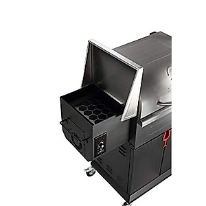 Z GRILLS Pellet Grill & Smoker 600D3E 2023 Upgraded with PID Controller, Direct Flame Access, and Enclosed Storage Cabinet, 572 Sq In Cooking Area