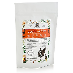Dr. Harvey's Veg-to-Bowl Fine Ground Dog Food, Human Grade Dehydrated Base Mix for Dogs, Grain Free Holistic Mix for Small Dogs Trial Size (6.5 oz)