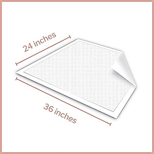McKesson Maximum Breathable Underpads, Incontinence, Maximum Absorbency, 24 in x 36 in, 70 Count