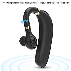 Bluetooth Earphone,Multifunction A10 Wireless Bluetooth 5.0 Headset EarHook Waterproof Earphone,Wireless Earbuds in-Ear Headphones Support Handsfree