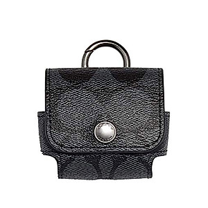 Coach Earbud Case in Signature Canvas