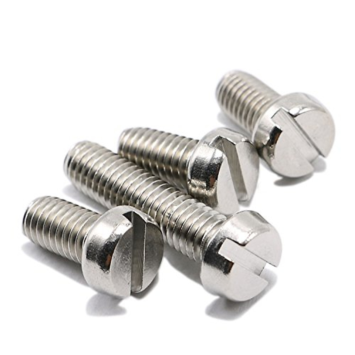 Ochoos M2 Slotted Cheese Head Machine Screws Stainless Steel Pack of 100 Pieces - (Dimensions: M2 x 10mm 100pcs)