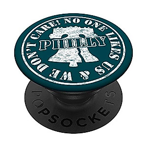 Vintage Philly No One Likes Us We Don't Care Philadelphia PopSockets Swappable PopGrip