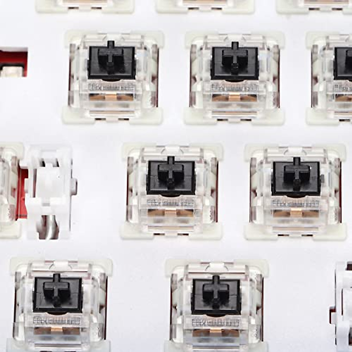 Kafuty-1 Mechanical Gaming Keyboard | 82 Keys | RGB LED Backlit | 2.4G/ Bluetooth 3.0/ Type C Wired 3 Modes, for Windows2000/ME/XP/for Vista /7/HarmonyOS/8/10/for Android/for iOS (Black Shaft)