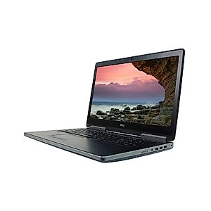 Dell Precision 7710 17.3" FHD, Core i7-6820HQ 2.7GHz, 32GB RAM, 512GB Solid State Drive, Windows 10 Pro 64Bit, CAM (Renewed)