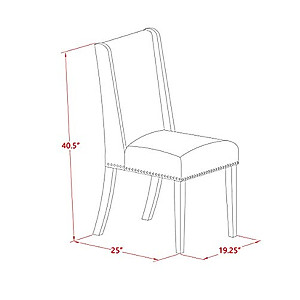 East West Furniture X777FL716-7, Regular
