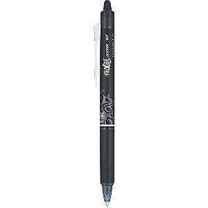PILOT 6 Pack (3 Black & 3 Blue Ink Pens Included) + 4 Bonus Refills - Frixion Clicker Erasable Retractable Gel Pen - Fine Point 0.7 mm Used for Rocketbook & Notebook