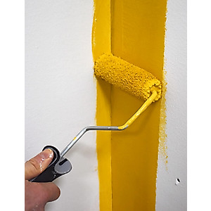 ROLLINGDOG Mini Roller - 4 Inch Jumbo Microfiber Small Paint Roller Covers 3/8” Nap