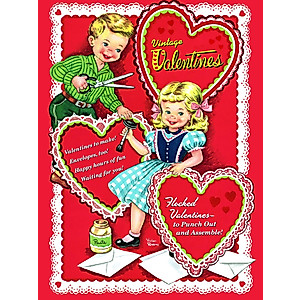 Vintage Valentines (Press Out Book)