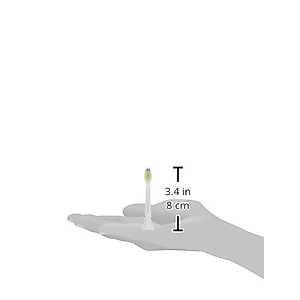 Philips Sonicare Genuine DiamondClean replacement toothbrush heads, HX6063/64, White 3-pk