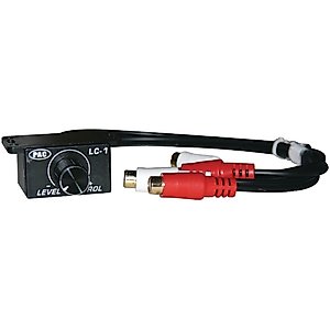 PAC LC-1 Remote Amplifier Level Controller,Black,Small
