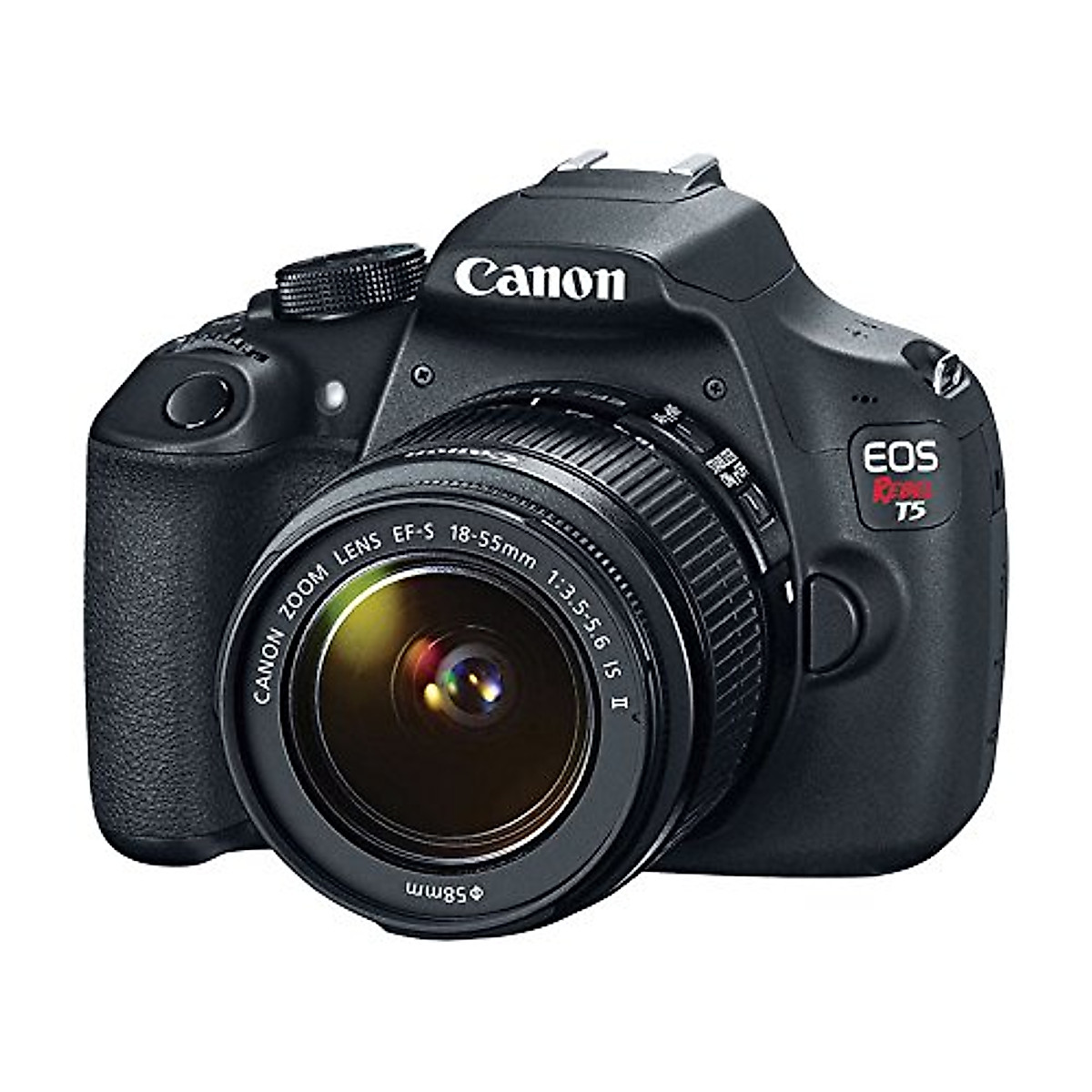 Canon EOS Rebel T5 18MP DSLR Camera EFS 18-55mm & EF 75-300mm Four Lens Ultimate Bundle