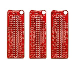 Treedix 3pcs GPIO Reference Board Pinout Plus Compatible with Raspberry Pi A+, B+, 2, 3, 4