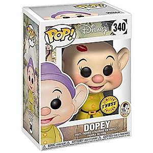 Disney: Snow White and the Seven Dwarfs - Dopey Limited Edition Chase Funko Pop! Vinyl Figure (Includes Compatible Pop Box Protector Case)