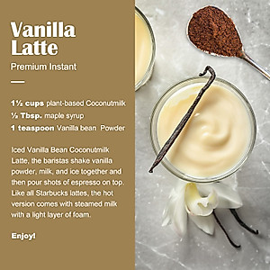 GRELIM Vanilla Bean Powder, 100% Pure Ground Madagascar Vanilla Powder Gluten-Free No Fillers or Additives Great for Baking, Coffee, Smoothies 2.11 Oz (60 g)