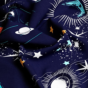 Vichonne Galaxy Space Comforter Set Full Size for Kids Teens Universe Adventure Stars Bedding Bedroom Decor