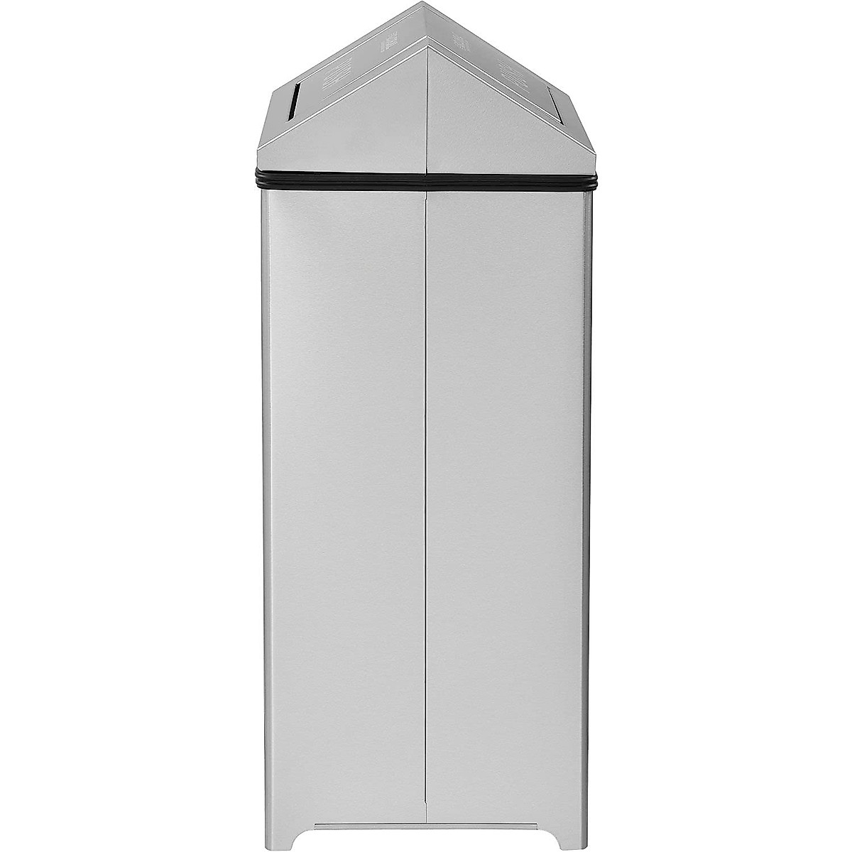 Global Industrial 24 Gallon Stainless Steel Swing Top Receptacle