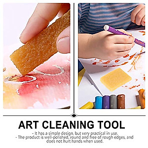 6pcs Glue and Residue Eraser Rubber Cement Cleaner for Removing Adhesive and Residues from Paper Plastic and More