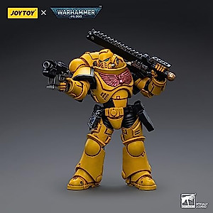 LEBOO Joytoy 1/18 Action Figures Warhammer 40K Joy Toy Mecha Model Toys Imperial Fists Intercessors