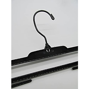 NAHANCO - 25430005 Black 11 1/2" Scarf/Leggings Hangers