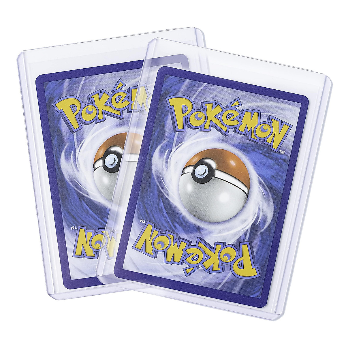 Emerald Giant 25 Hard Plastic Toploaders, Clear Trading Card Protectors, Pokemon Sleeves, Yugioh, Baseball, Basketball, Soccer, Standard Sized Sports Card Holder