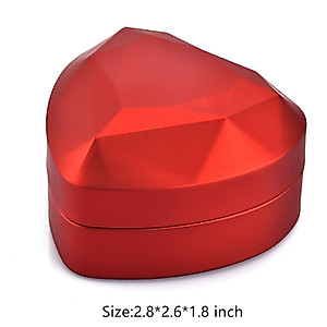 NW 2 pcs Pendants i love you necklace in 100 languages Projection Heart Pendant necklace for women mother with led light heart gift box SLIVER