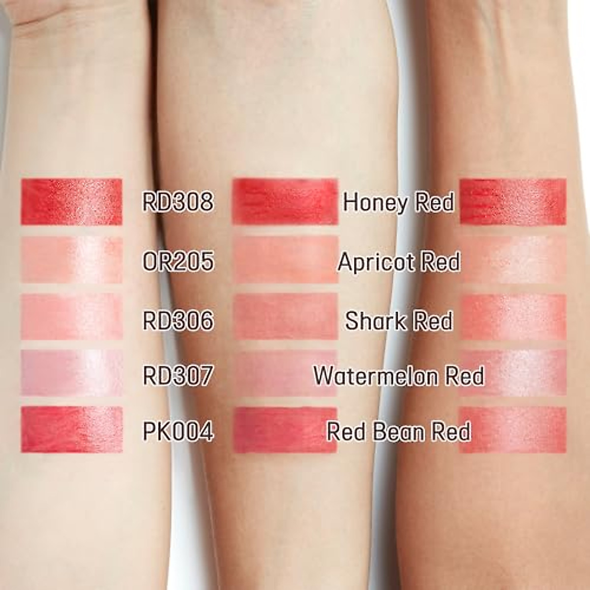 ETUDE Dear Darling Water Gel Tint Ice Cream (RD308 Honey Red) (21AD) | Vivid High-Color Lip Tint with Minerals and Vitamins from Soap Berry Extract to Moisture Your Lips