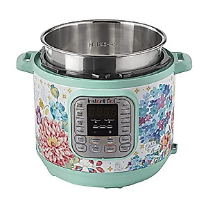 The Pioneer Woman Instant Pot 6qt 6 Quart Programmable Pressure Cooker Slow Electric Multi Use Rice Saute Cooking Steamer Warmer Blooming Bouquet