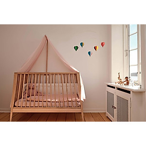 Flensted Mobiles 5 Balloon Hanging Nursery Mobile - 26 Inches - High Quality Cardboard