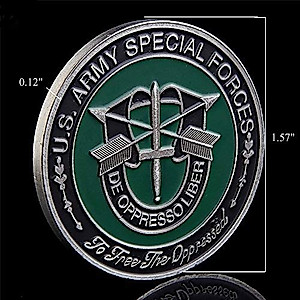 Junk and Disorderly, AZ: US Army Special Forces Green Beret Challenge Coin