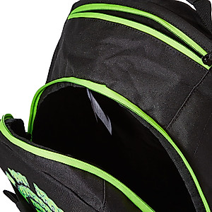 Element Men's Mohave Backpack - Lightweight -School Bookbag -With Skate Straps, All Black Mohave