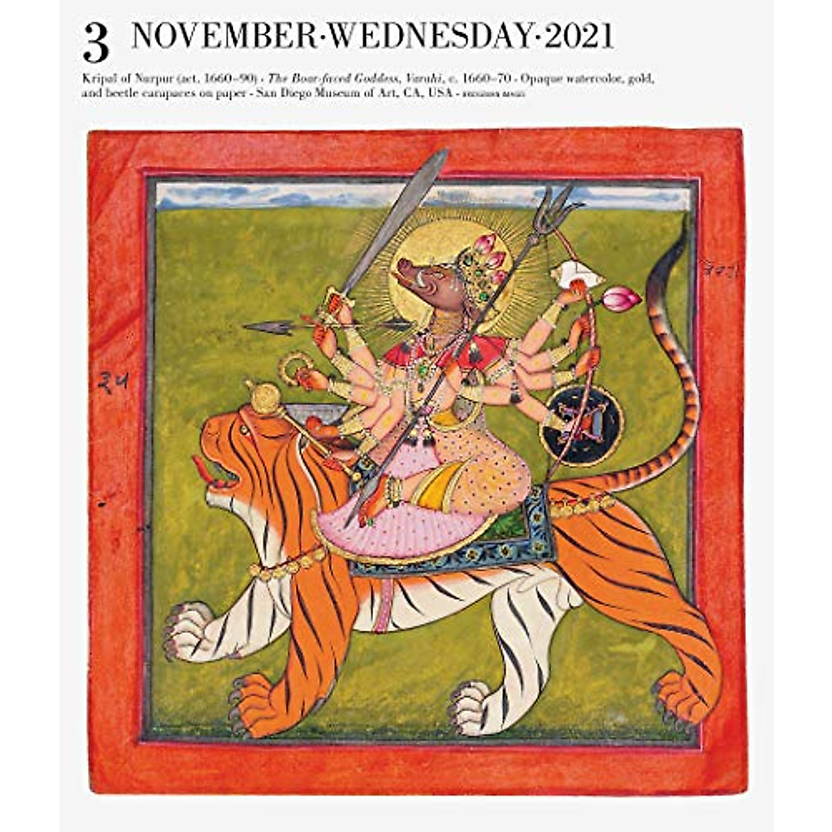 Art Page-A-Day Gallery Calendar 2021