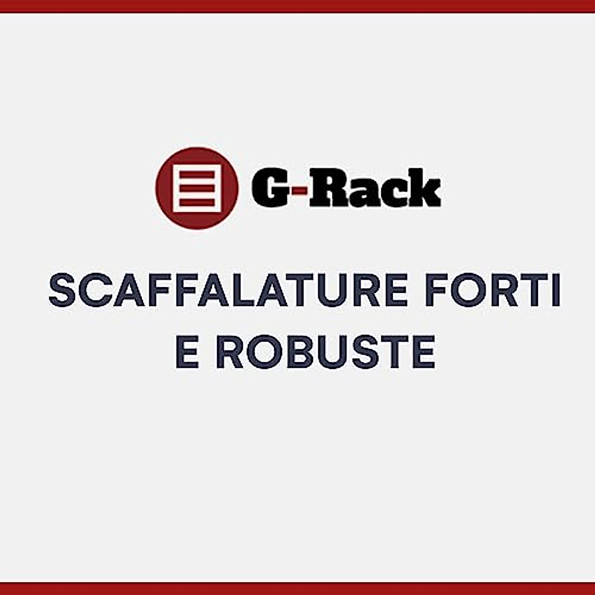 G-Rack Garage Shelving Units - 5 Tier Storage Rack Shelves Shelf Unit - 180 x 90 x 30-1 Bay 150kg Per Shelf - Heavy Duty Racking Metal Industrial Shelves Storage Rack Shed Solutions - Blue