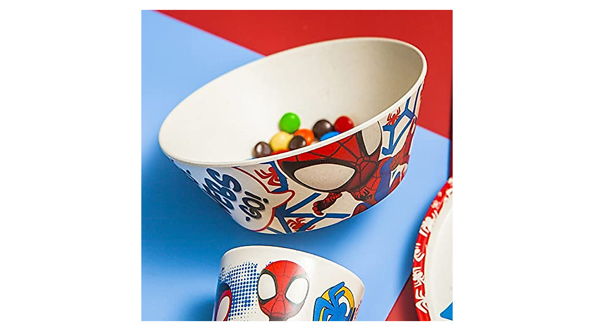 Marvel Spider-Man Dinnerware Set for Kids - Fun & Durable