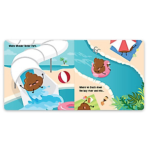 Poop Party Potty Training Adventure Book and Sticker Set to Get Kids Excited About Toilet Training