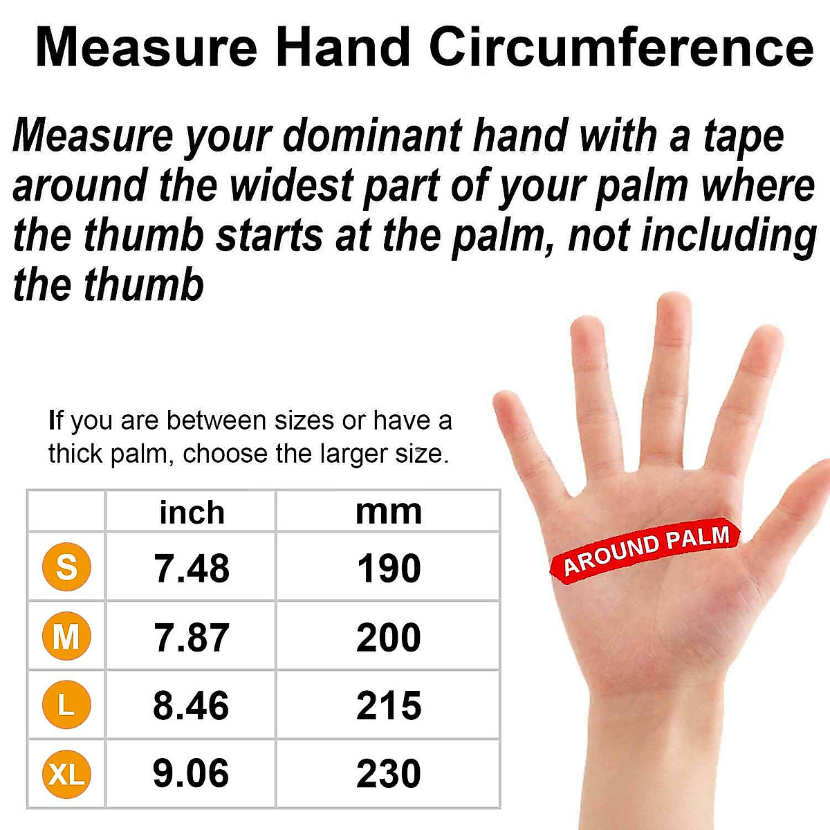 OZERO Work Gloves Winter Insulated Snow Cold Proof Leather Glove Thick Thermal Imitation Lambswool - Extra Grip Flexible Warm for Working in Cold Weather for Men and Women (Gold,X-Large)