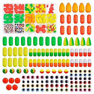 Fishing Foam Floats Pompano Rigs Beads Kit, Snell Floats Pompano Fishing Rigs Making Accessories for Surf Fishing Live Bait Walleye Rig Trout Catfish Walleye 155pcs