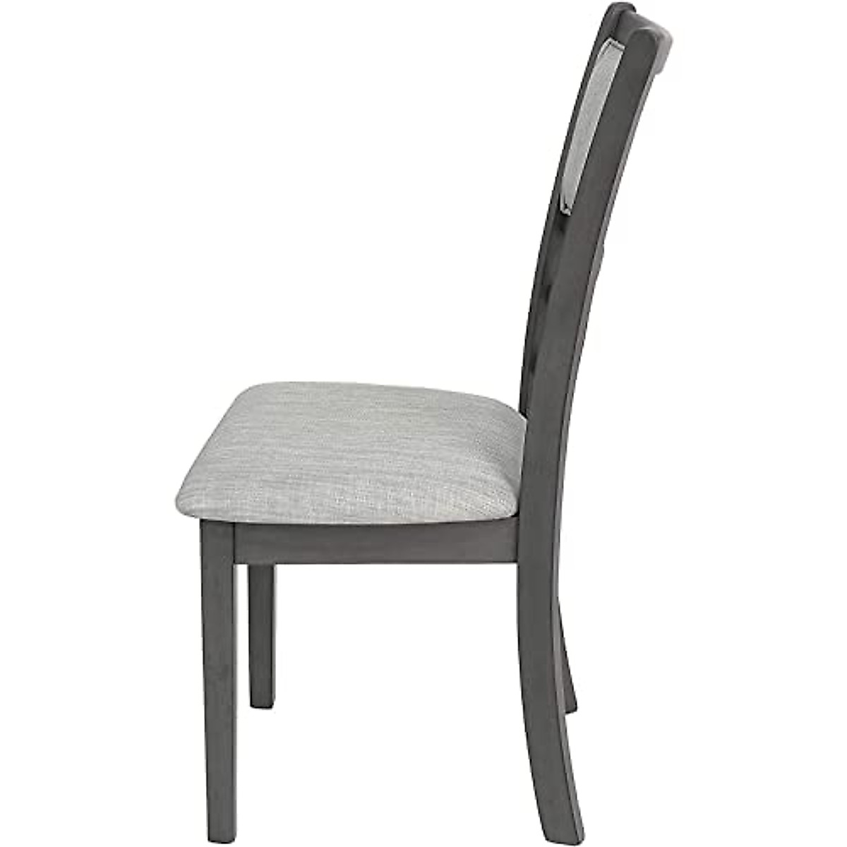 New Classic Furniture Mitchell 5-Piece Dining Set with 1 Table and 4 Chairs, Gray