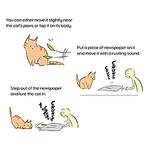 Catty Man Cat Play Grass, Jareneko Setaria 2 pcs. Set. Interactive Cat Teaser Wand Made in Japan