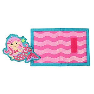 Stephen Joseph Girls Quilted Mermaid Purse and Wallet