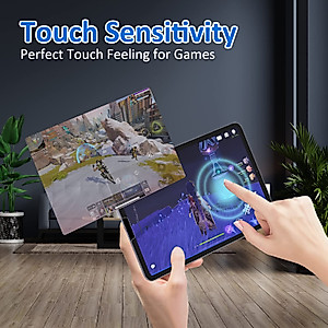 Ambison [2 Pack Matte Glass Screen Protector Compatible with iPad Air 5th Generation 2022 10.9 inch, [Install Frame] Anti Glare/Fingerprint Free/Bubble Free/9H Tempered Glass iPad Air 5