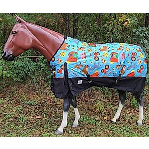Rugged Ride Barnyard 1200 Denier Heavyweight Turnout - 300 Grams Fill