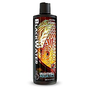 Brightwell Aquatics Blackwater - Liquid Humic Substance Conditioner for Planted and Freshwater Biotope Aquariums,500-ml