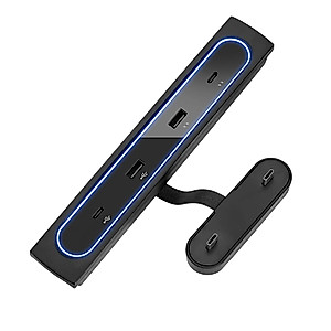 USB Hub for Tesla Model 3 Model Y 2021 2022 with 2 USB Port and 2 Type-C Port, with Data Transmission Function and Fast Charger Port Compatible with Model 3 Model Y accessories